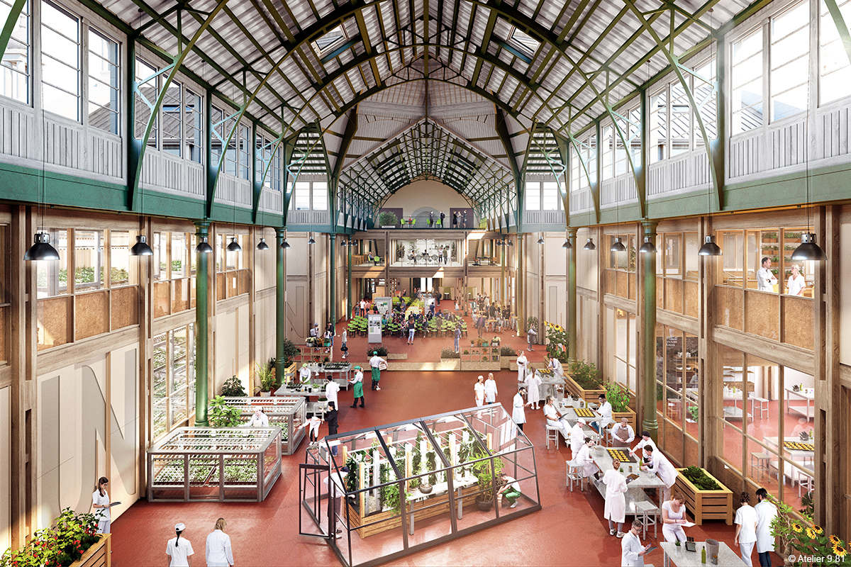 Réhabilitation du Palais Rameau à Lille - Portail officiel du Bois Lamellé