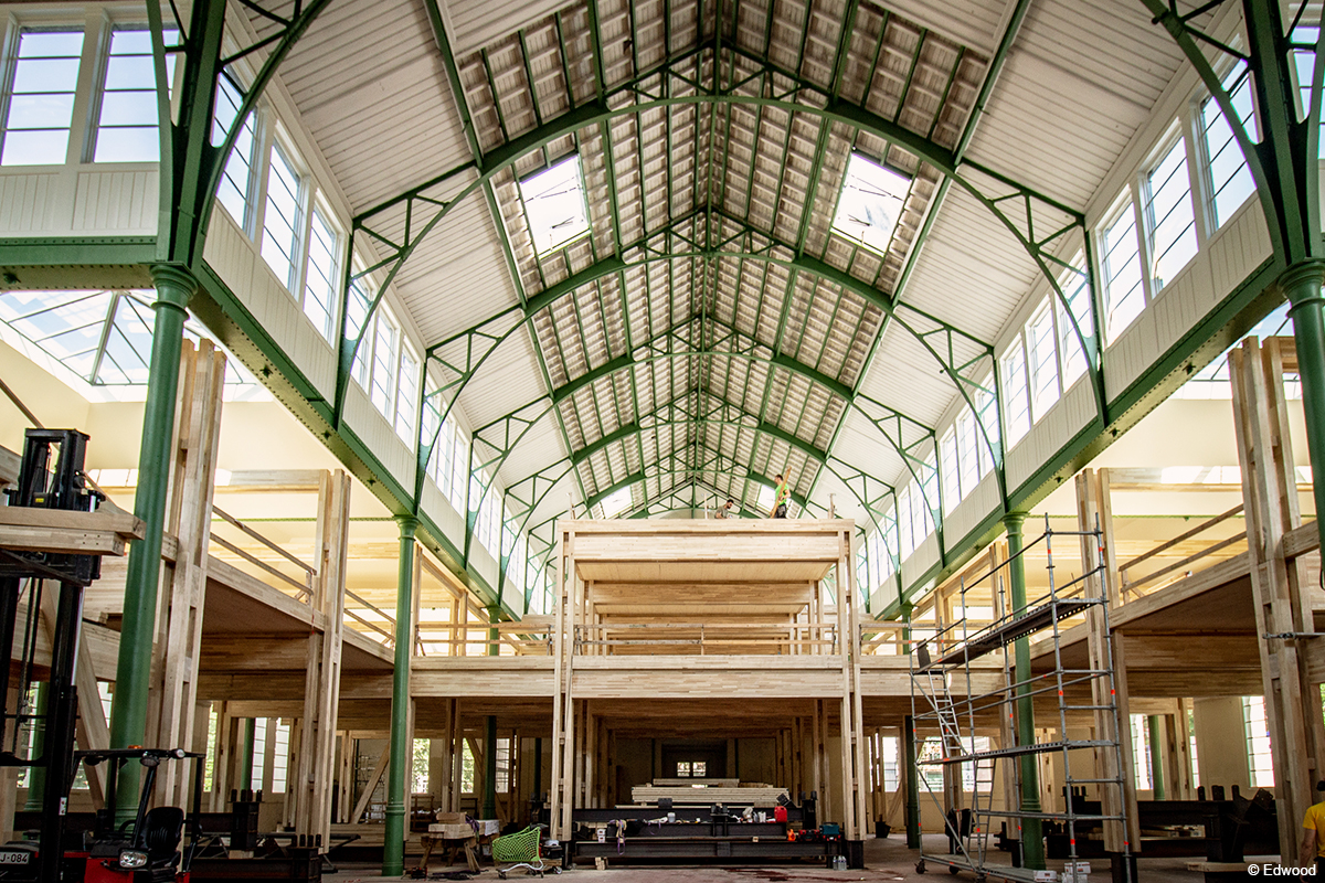 Réhabilitation du Palais Rameau à Lille - Portail officiel du Bois Lamellé